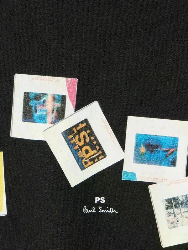 Paul Smith Slides' T-shirt - Black