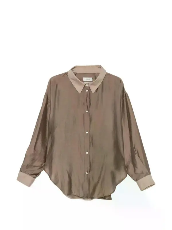 SYSTEM Long-sleeve Button-fastening Shirt
