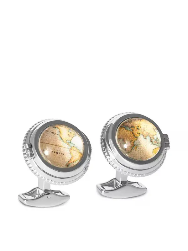 Tateossian World Porthole Cufflinks