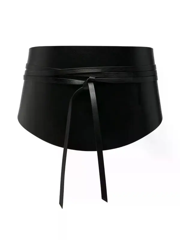 DEHANCHE Undone Leather Corset Belt