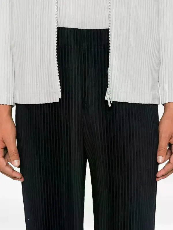 Issey Miyake Pleated Trousers - Blue