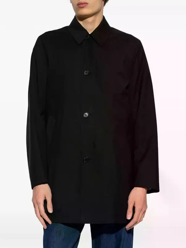 Paul Smith Single-breasted Wool Coat