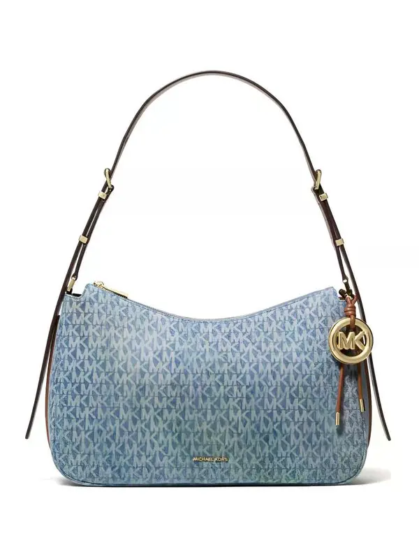 Michael Kors Medium Nolita Shoulder Bag - Blue