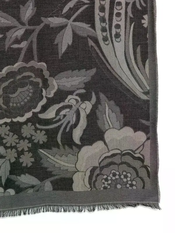 Missoni Floral-jacquard Fringed Scarf