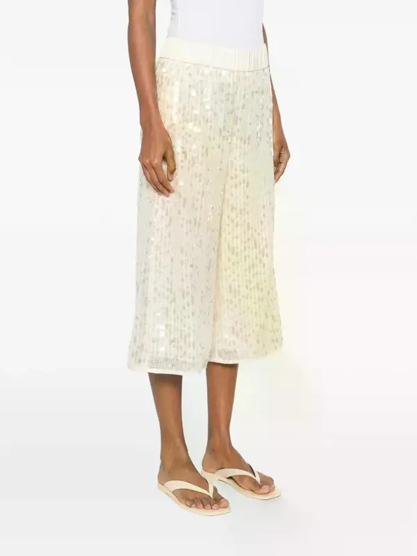 Peserico Sequin Embellished Trousers