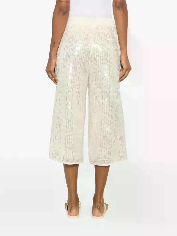 Peserico Sequin Embellished Trousers