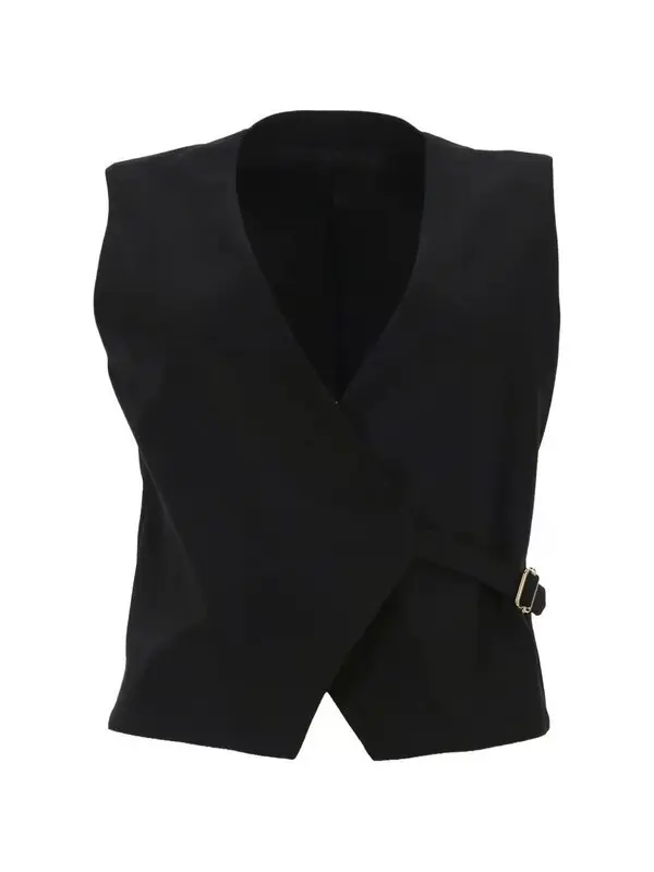 PT TORINO Angela Waistcoat - Black