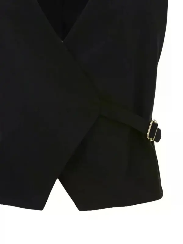 PT TORINO Angela Waistcoat - Black