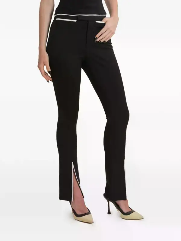 CONTESSA MILLS Helix Contrast-trim Trousers