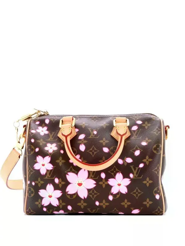 LOUIS VUITTON X Takashi Murakami Speedy 25 Satchel - Brown