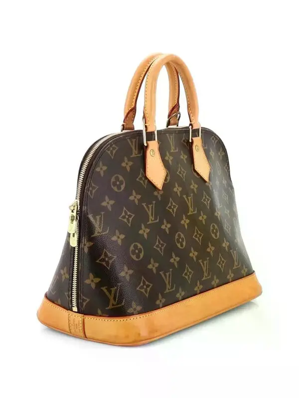 LOUIS VUITTON Monogram Canvas Alma Pm Satchel