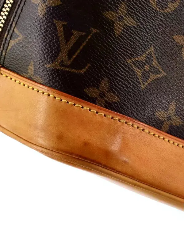 LOUIS VUITTON Monogram Canvas Alma Pm Satchel