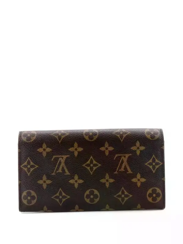 LOUIS VUITTON Vintage Sarah Wallet Monogram Canvas Small Wallets