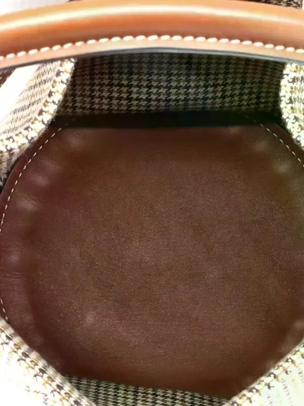Celine Big Bag Tweed Nano Bucket Bag