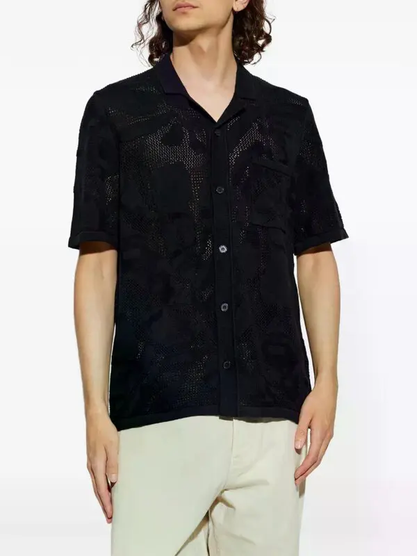 SAMSOE SAMSOE Saconald Open-knit Shirt