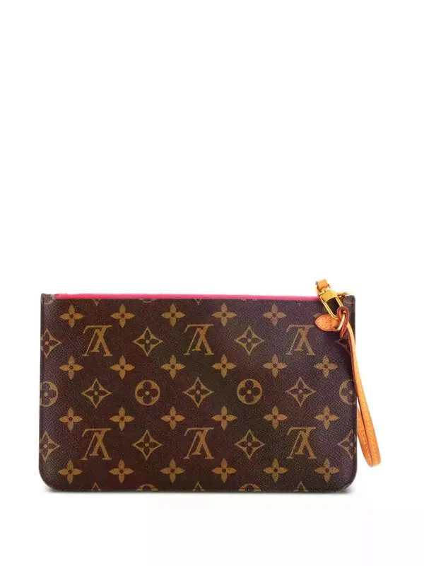 LOUIS VUITTON Monogram Canvas Pochette - Brown