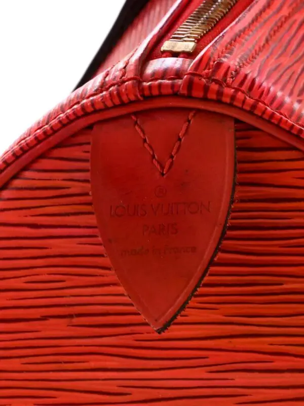 LOUIS VUITTON Speedy 35 Epi Leather Satchel