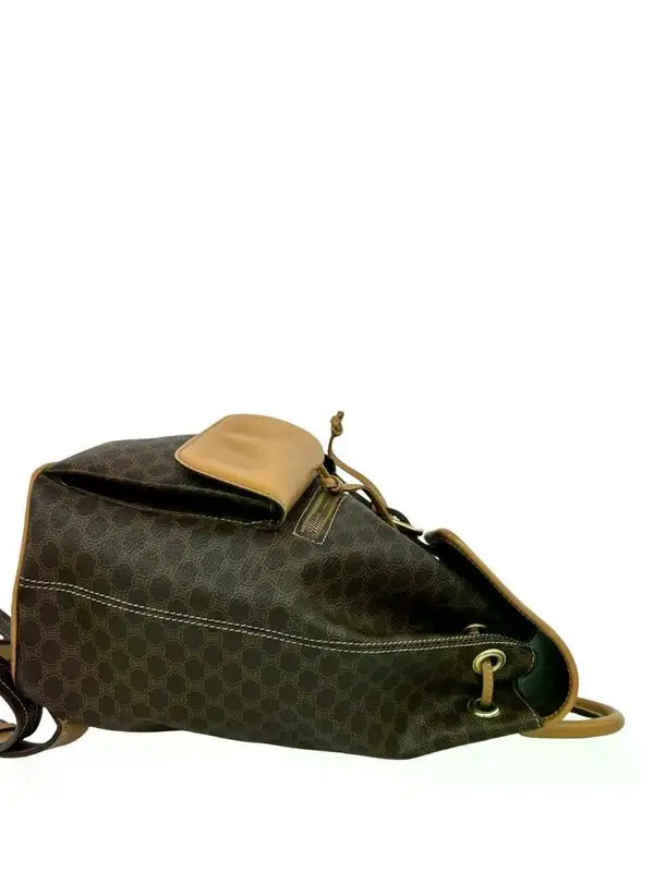 Celine Macadam Coated Canvas Backpack