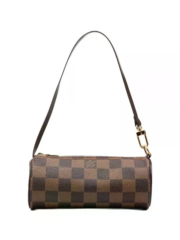LOUIS VUITTON Damier Ebene Papillon Pochette Handbag