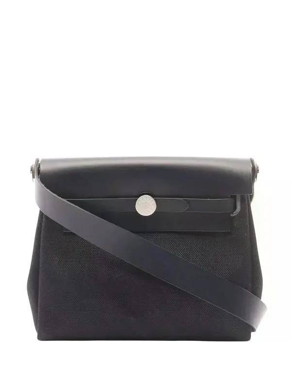Hermès Herbag Zip 20 Crossbody Bag - Black