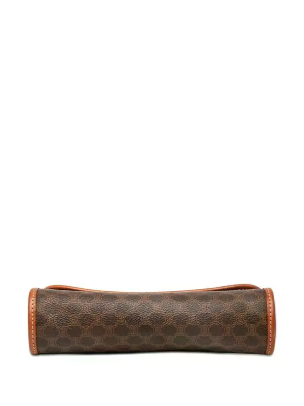 Celine Macadam Coated Canvas Clutch Bag