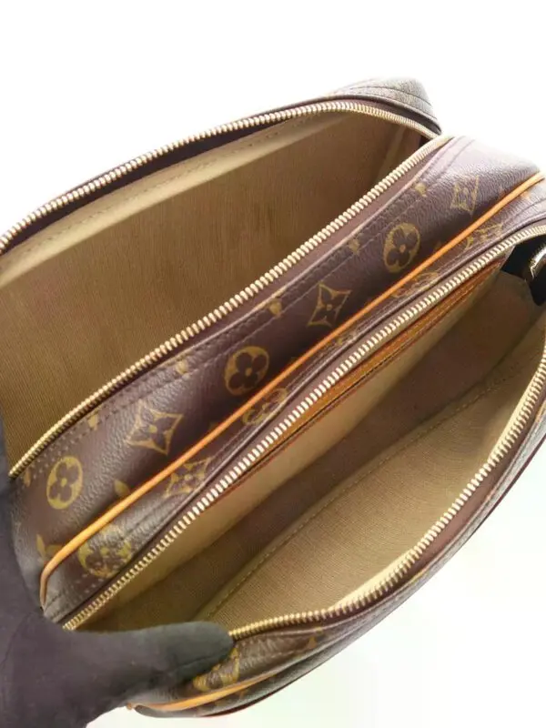 LOUIS VUITTON Monogram Reporter Pm Crossbody Bag