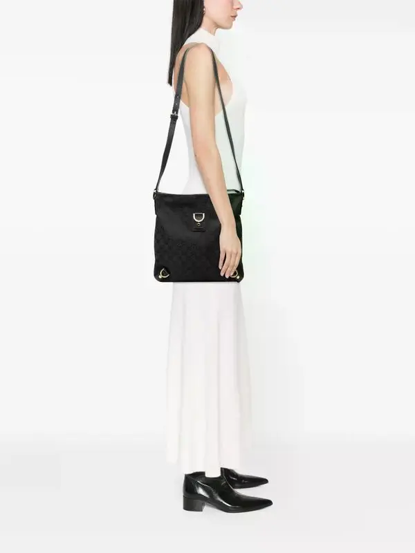 Gucci Gg Canvas Abbey D Ring Crossbody Bag