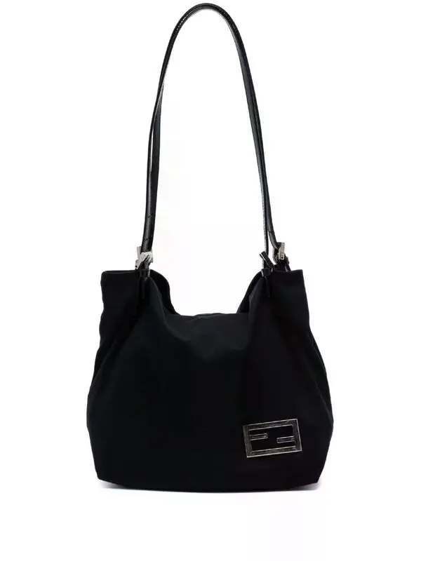 Fendi Nylon Tote Bag - Black