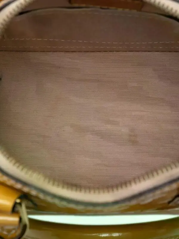 LOUIS VUITTON Monogram Vernis Alma Bb Satchel