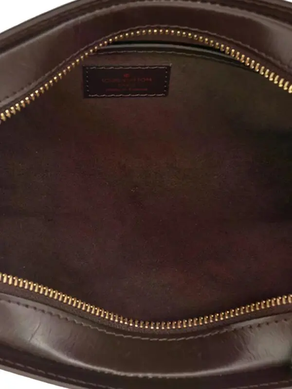 LOUIS VUITTON Damier Ebene Saint Louis Pochette Clutch Bag