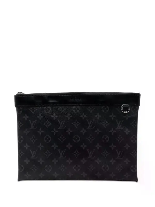 LOUIS VUITTON Monogram Eclipse Discovery Pochette Gm