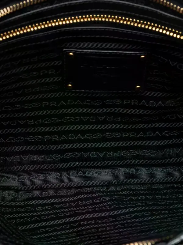 Prada Vernice Gaufre Clutch Bag