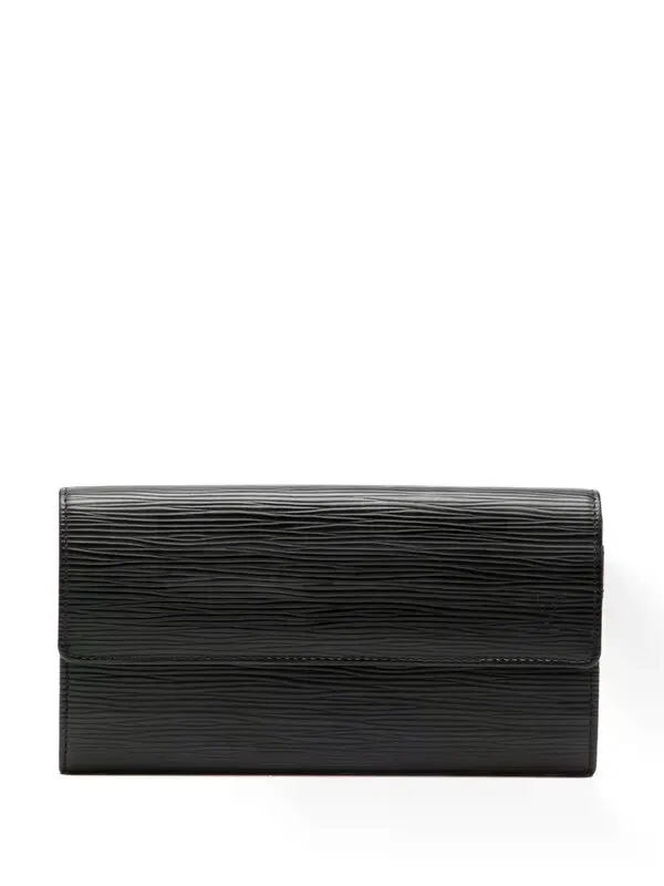 LOUIS VUITTON 2010 Epi Sarah Wallet Long Wallets