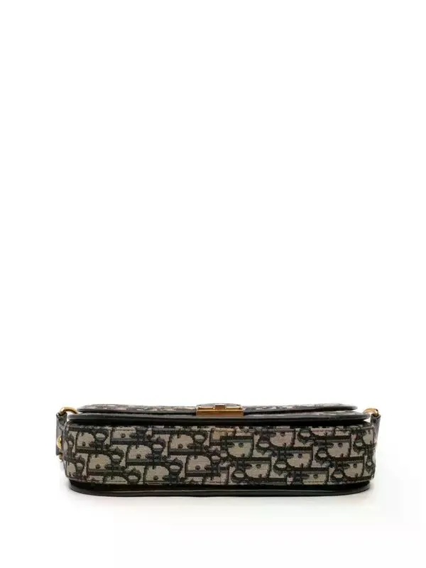 Dior Oblique Canvas Flap Crossbody Bag