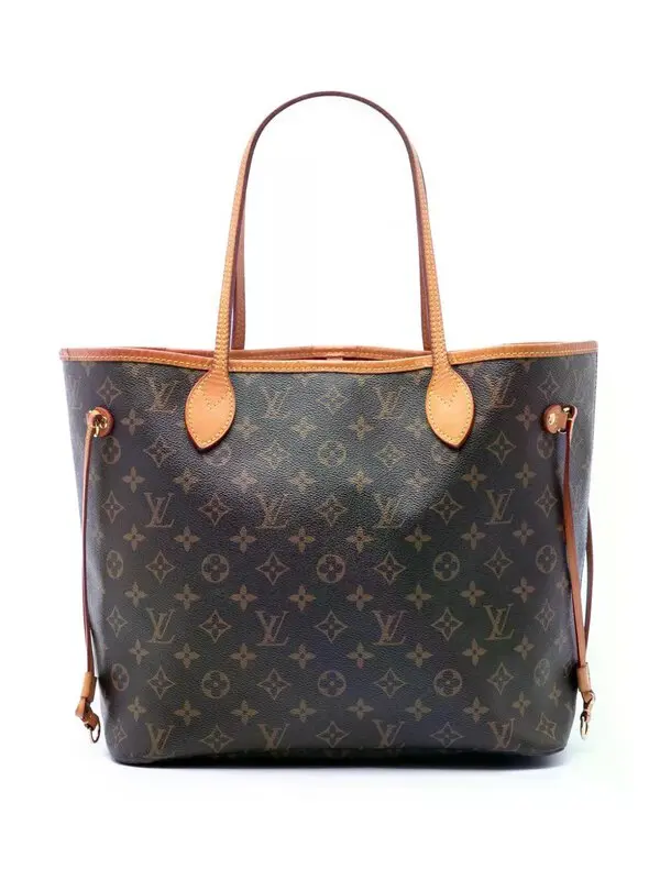 LOUIS VUITTON Monogram Neverfull Mm Tote Bag - Brown