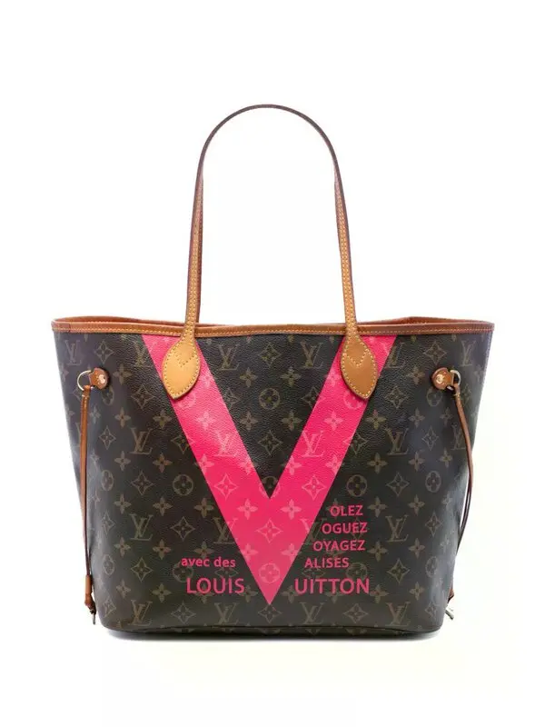 LOUIS VUITTON Limited Edition Monogram Grenade V Neverfull Mm Tote Bag