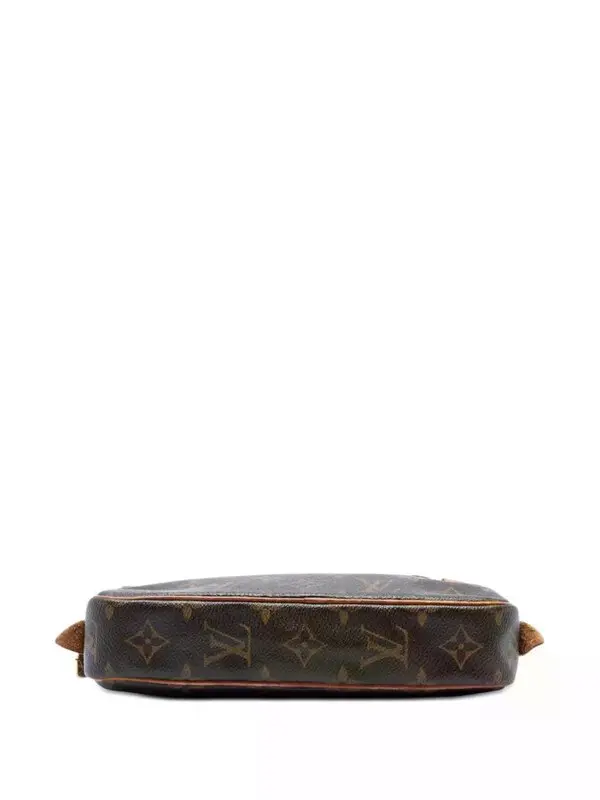 LOUIS VUITTON Monogram Pochette Marly Bandouliere Crossbody Bag - Brown