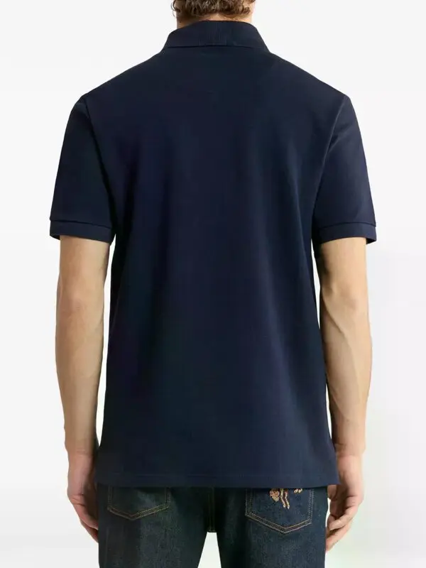 Etro Embroidered-logo Polo Shirt