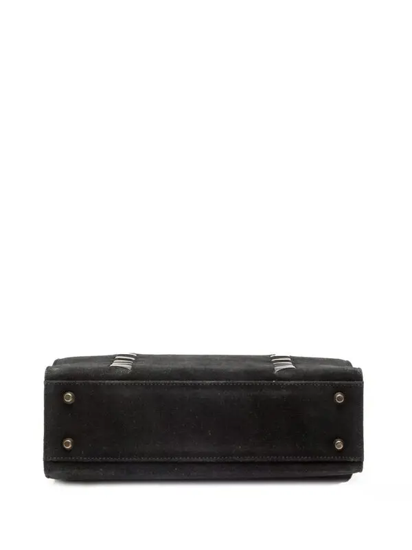 Saint Laurent Suede Stitch Tote Bag