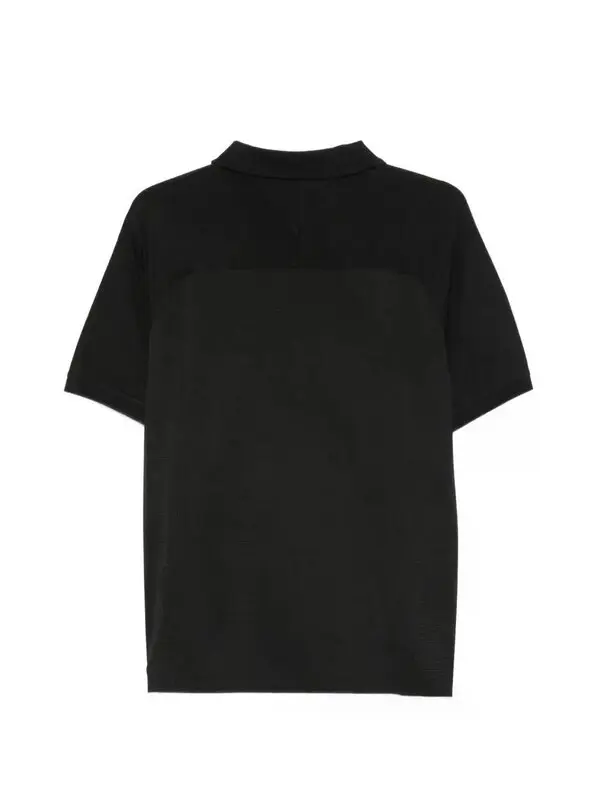 Tommy Hilfiger Zip-fastening Polo Shirt - Black