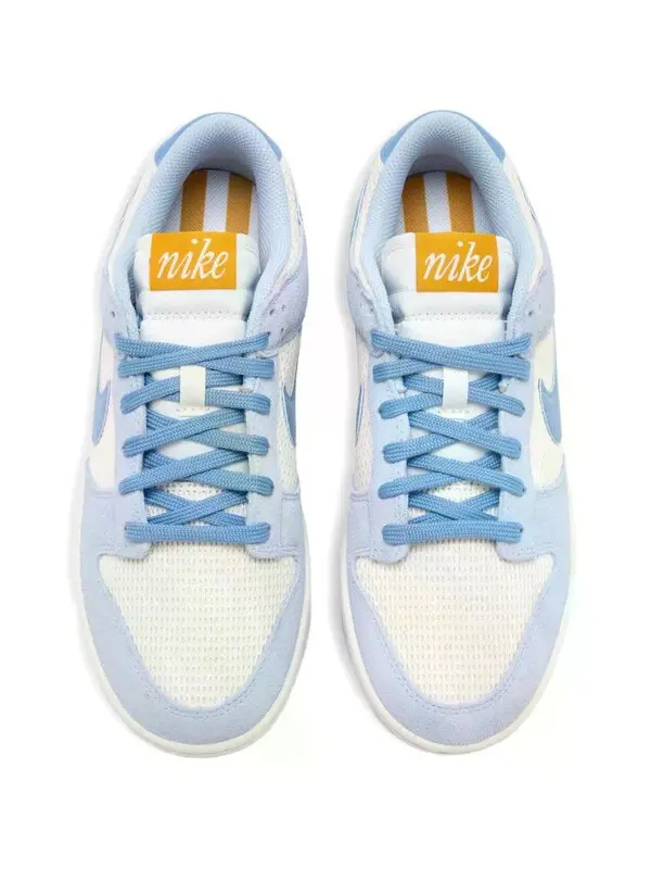 Nike Dunk Mesh-panelled Sneakers - Blue