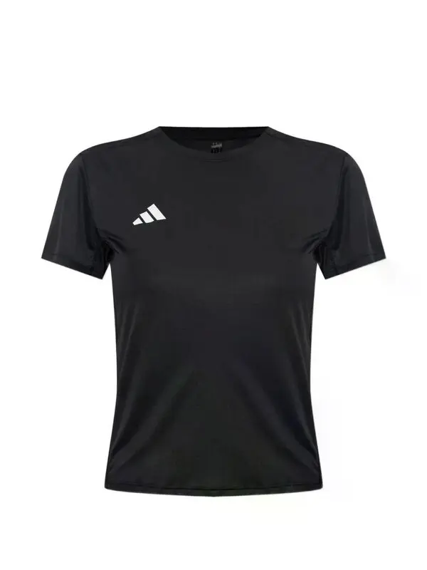 Adidas Adizero Logo-print T-shirt - Black