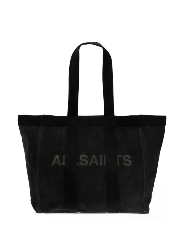 ALLSAINTS Layo Logo-print Tote Bag - Black