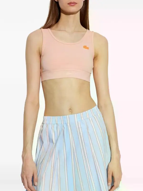 Lacoste Logo-patch Sports Bra