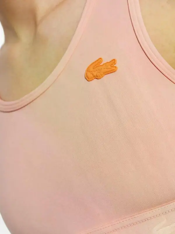 Lacoste Logo-patch Sports Bra