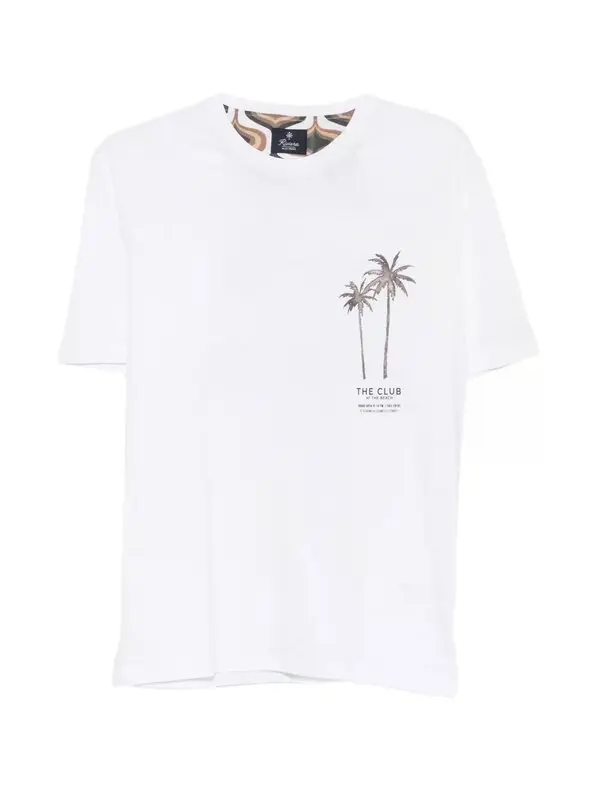 ALLEY DOCKS 963 Palmeres Printed T-shirt