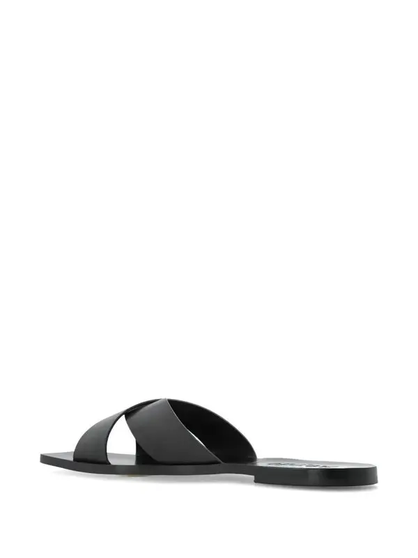 AeydĒ Faye Crossover Strap Sandals