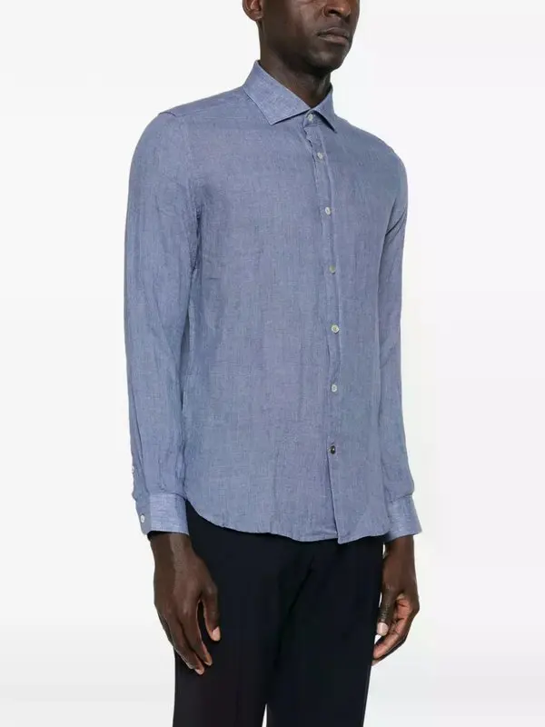 ALLEY DOCKS 963 Spread-collar Shirt