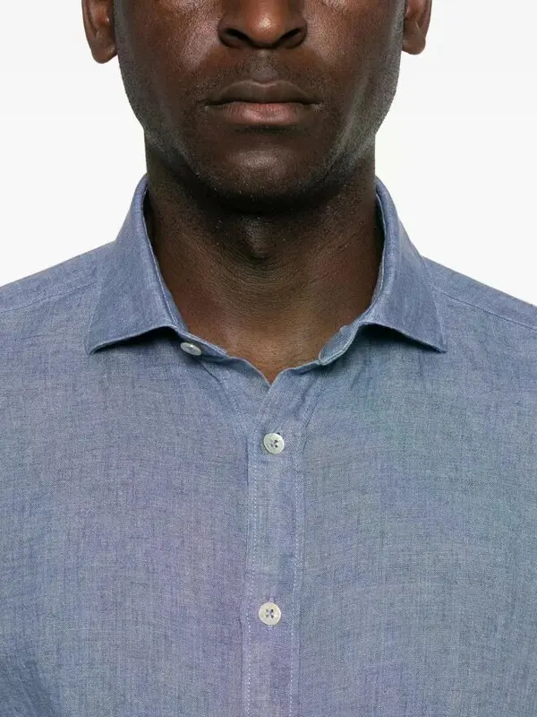 ALLEY DOCKS 963 Spread-collar Shirt