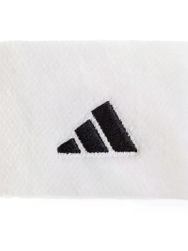 Adidas Embroidered Logo Terrycloth Wristbands - White